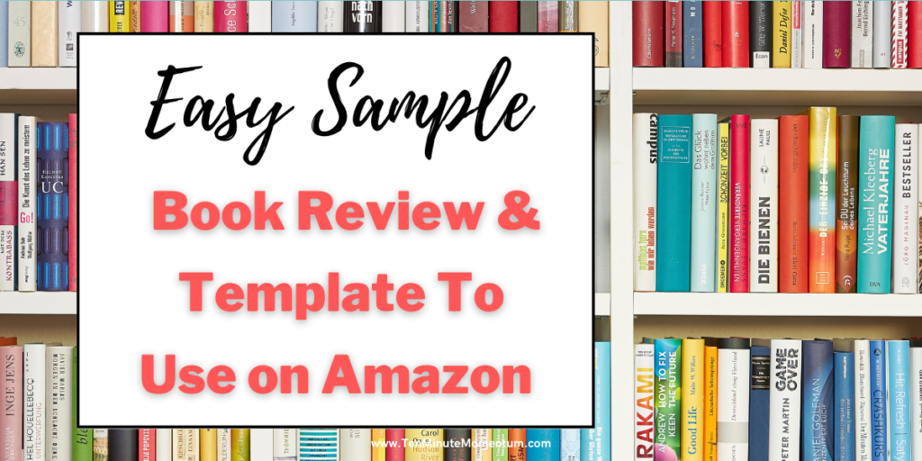 Sample Book Review & Template To Use on Amazon