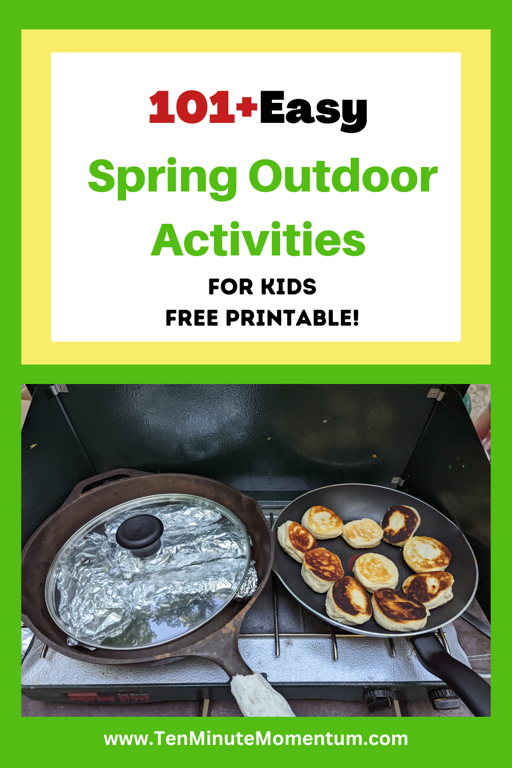101+ Low Prep Easy Spring Outdoor Activities for Kids