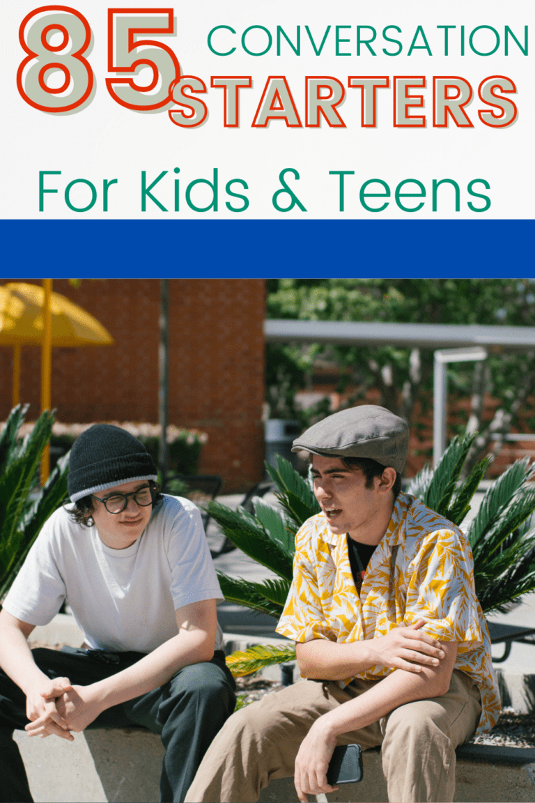 135+ Natural Conversation Starters for Kids and Teens