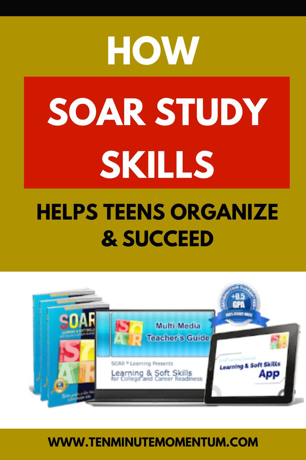 30 Study Skills for Middle School & High School (+ SOAR Study Skills ...