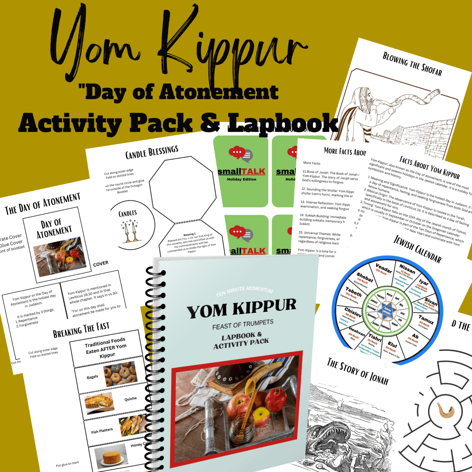10 Tips: Yom Kippur Activities for Kids (in 2024) - Ten Minute Momentum