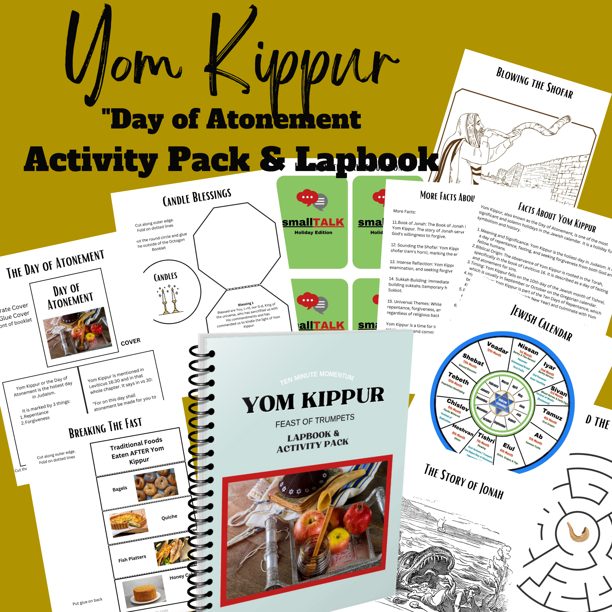 10 Tips: Yom Kippur Activities for Kids (in 2024) - Ten Minute Momentum