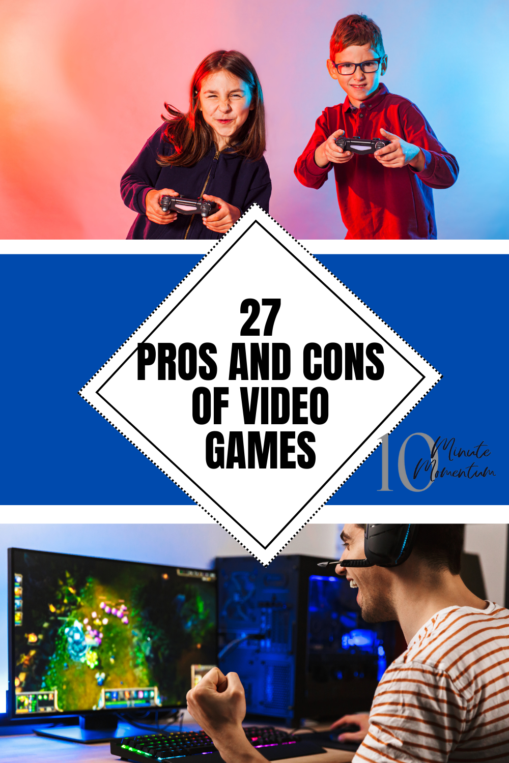 27 Pros and Cons of Video Games from a Mom of 9