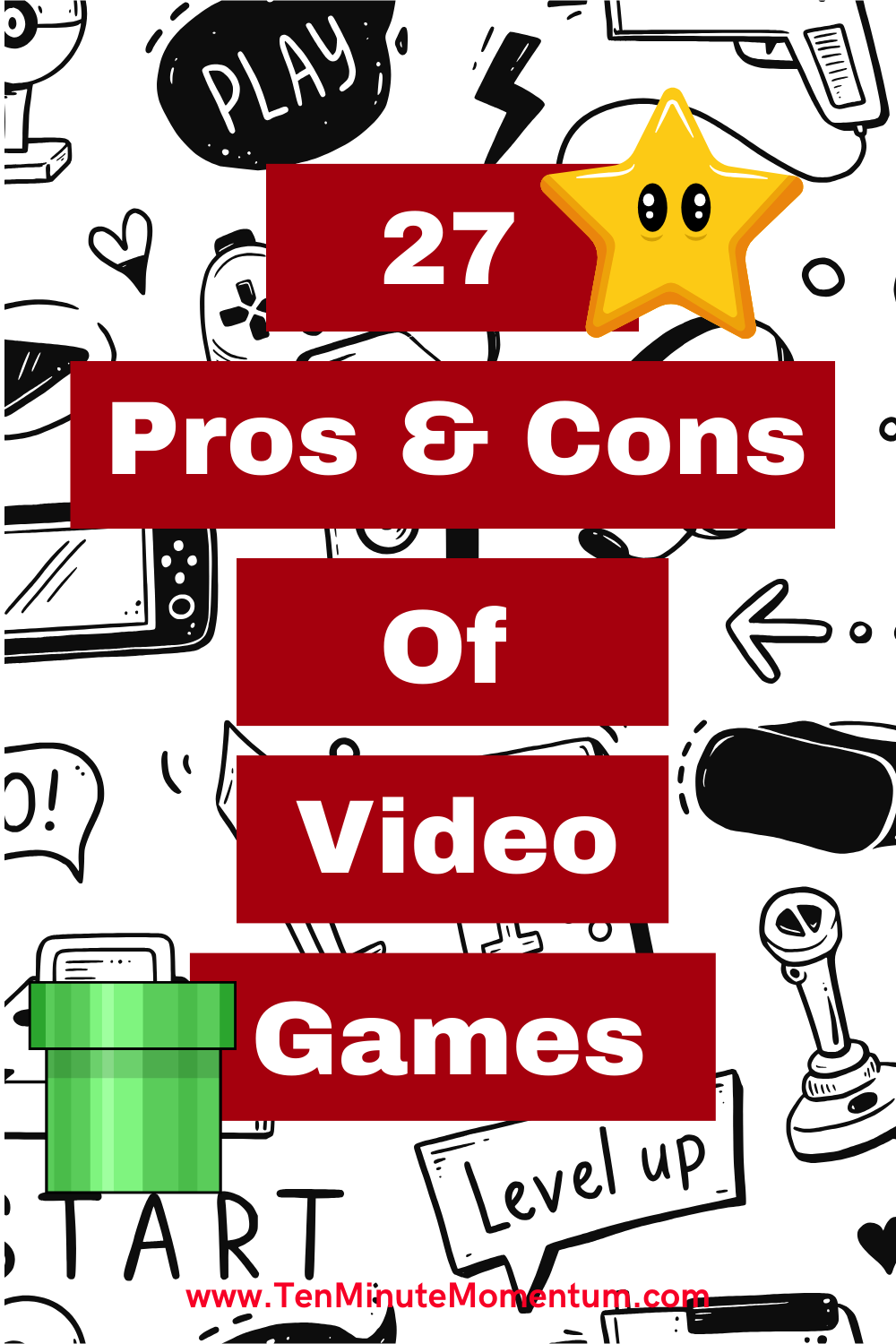 27 Pros and Cons of Video Games from a Mom of 9