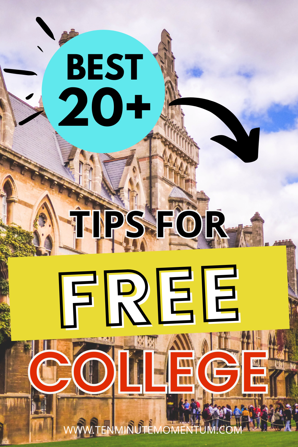 20 Tips: How to Go to College for Free or With No Money