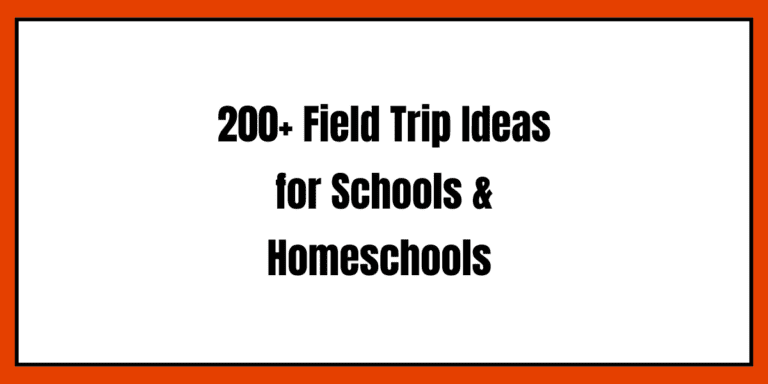 200+ Fun Field Trip Ideas for Schools and Homeschools